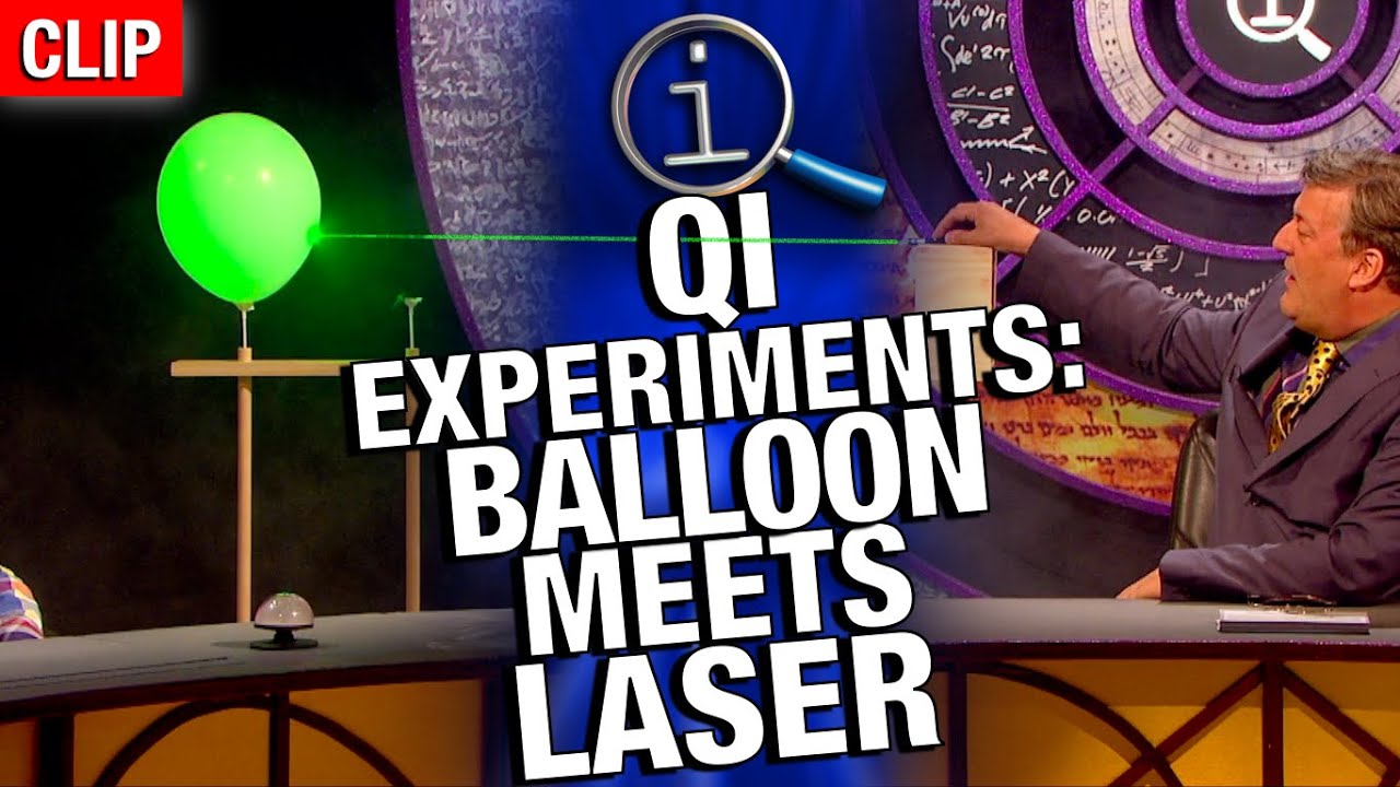 QI Experiments | Balloon Meets Laser - YouTube