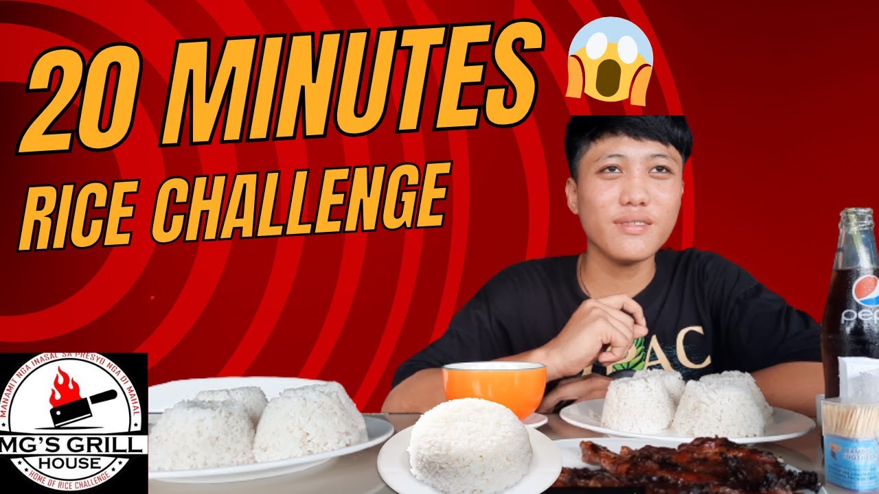 KAKASA KABA SA 8 CUPS OF RICE CHALLENGE IN 2O MINS? - YouTube
