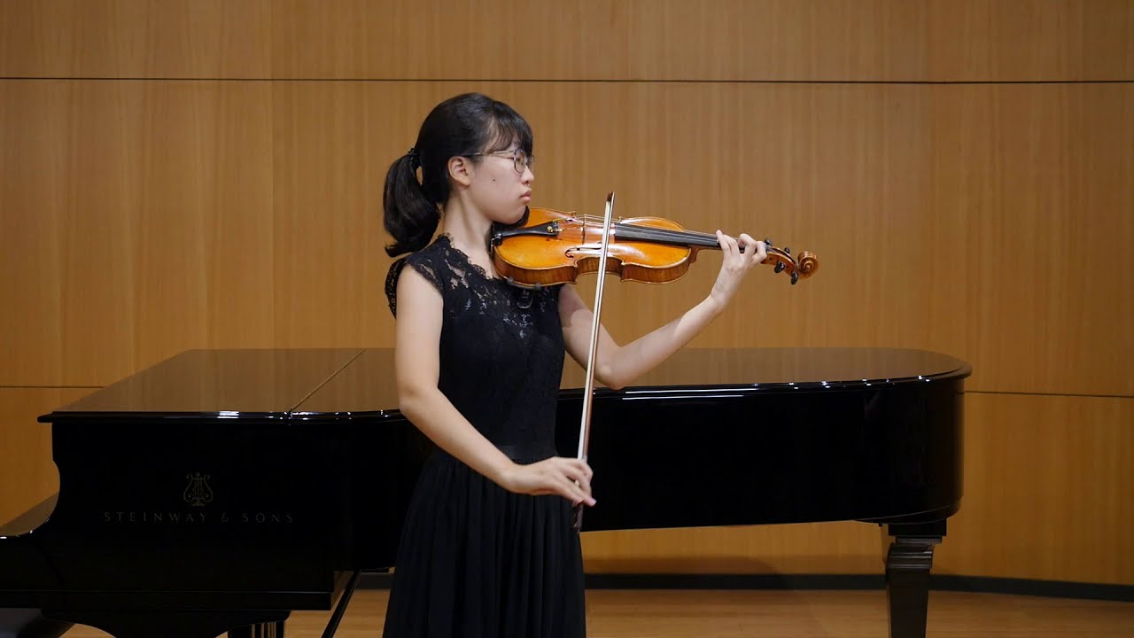 Kyoko Saito - Adagio from Bach Violin Sonata No. 1 in G minor - YouTube