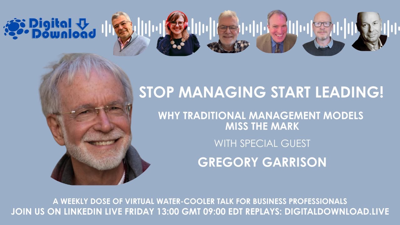 Stop Managing Start Leading! - YouTube