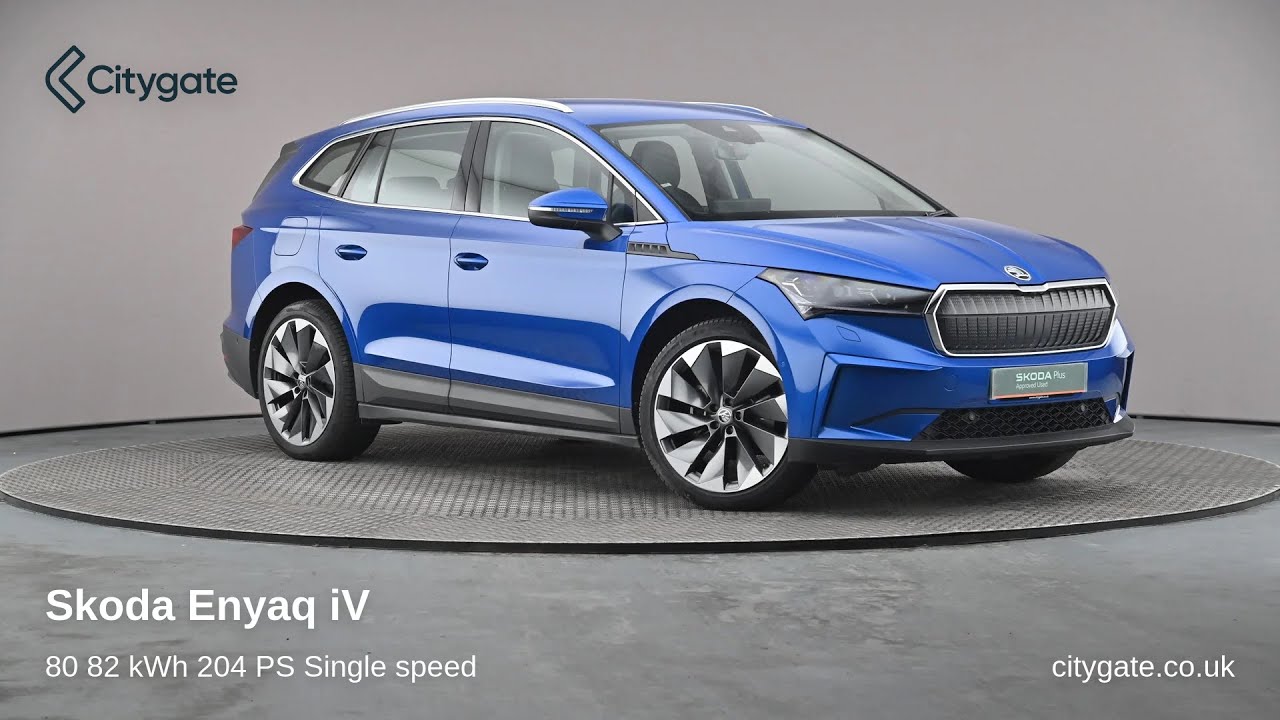 Skoda Enyaq iV - 80 82 kWh 204 PS Single speed - Citygate ŠKODA Watford ...