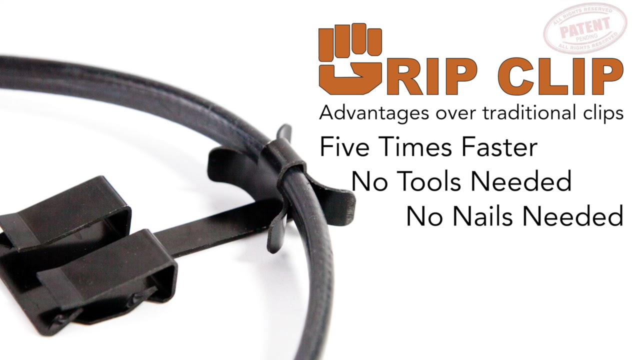 Grip Clip - Quick, Easy Ice Dam Heat Tape Installation - YouTube