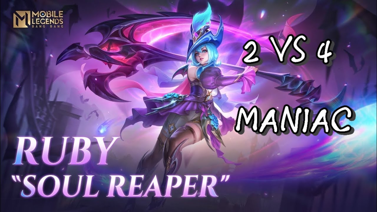Ruby Outplay Gameplay MANIAC #mobilelegends #mobilelegendsbangbang - YouTube