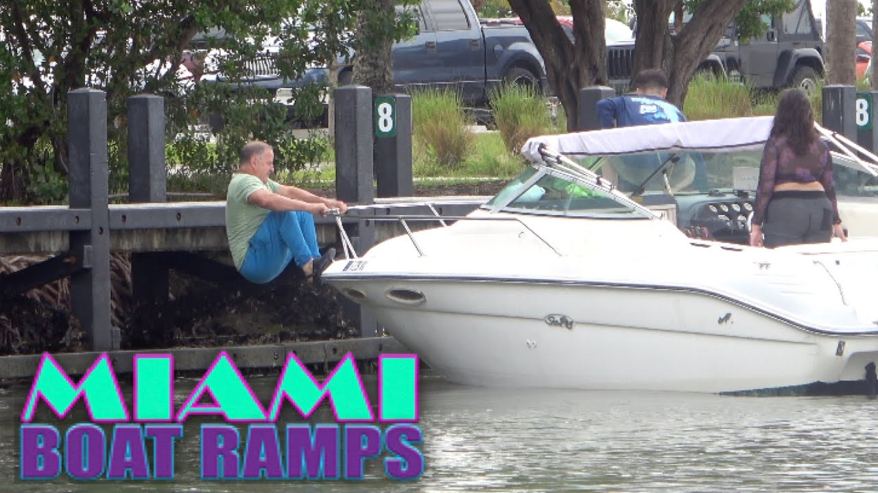 Hang On Bro!!! | Miami Boat Ramps | 79th St - YouTube