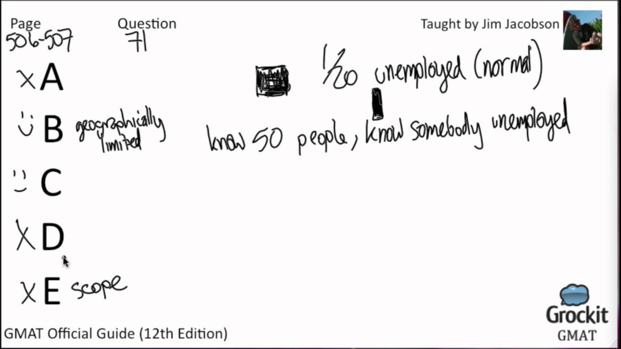 Grockit GMAT Official Guide pg. 505-508 - YouTube