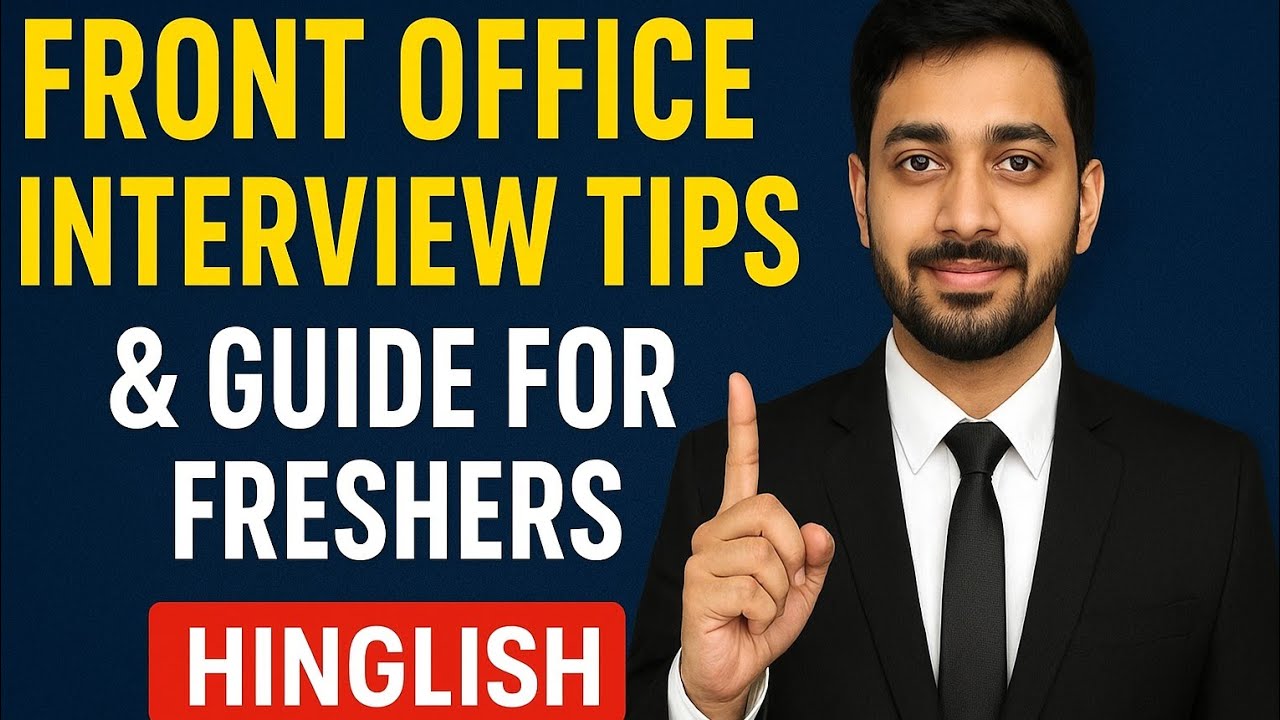 Hotel Front Office Interview Questions & Answers | Fresher Guide in Hinglish - YouTube
