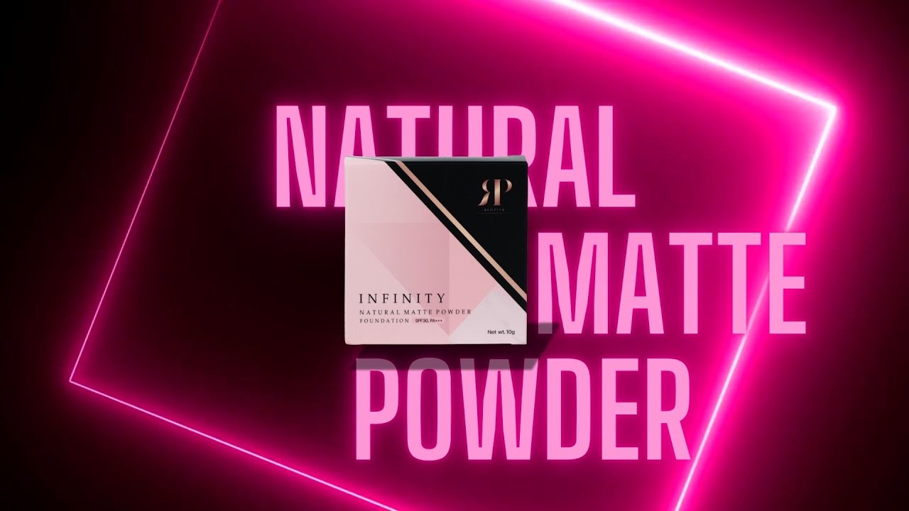 REVEALED! REDPINK INFINITY NATURAL MATTE POWDER FOUNDATION | Full ...
