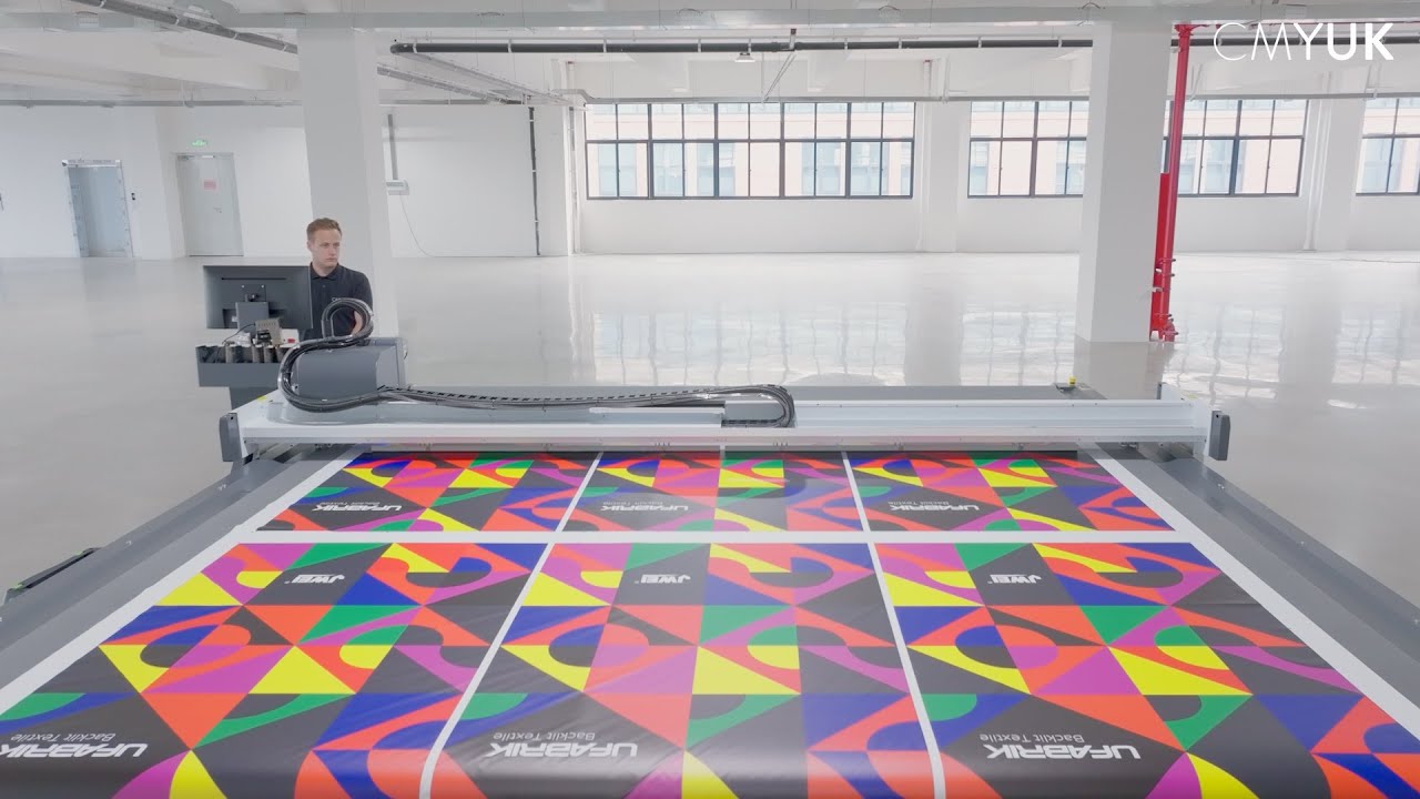 JWEI JCUT - Cutting fabric materials using the Driven Rotary Tool - YouTube