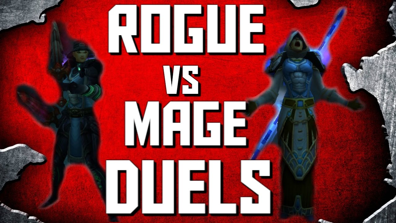 WoW Legion Duels | Rogue vs Mage - YouTube