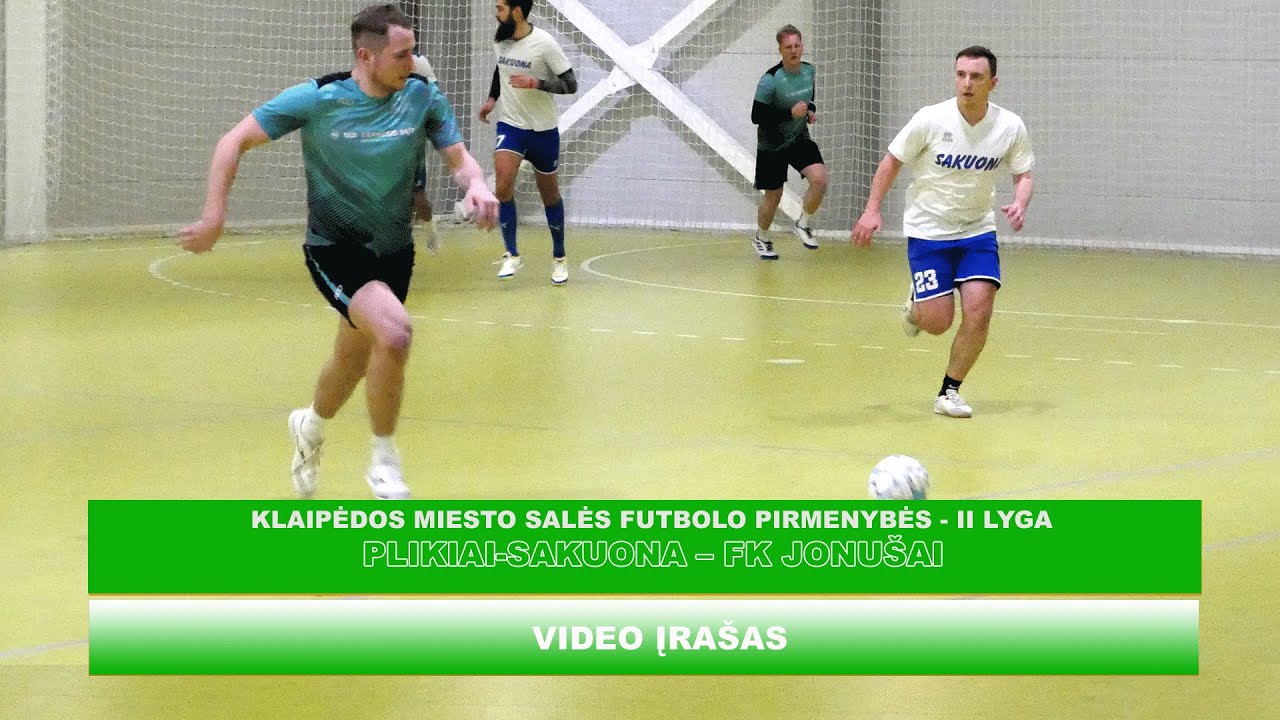 PLIKIAI-SAKUONA – FK JONUŠAI 4-5 (1-2) [RUNGTYNĖS] - YouTube
