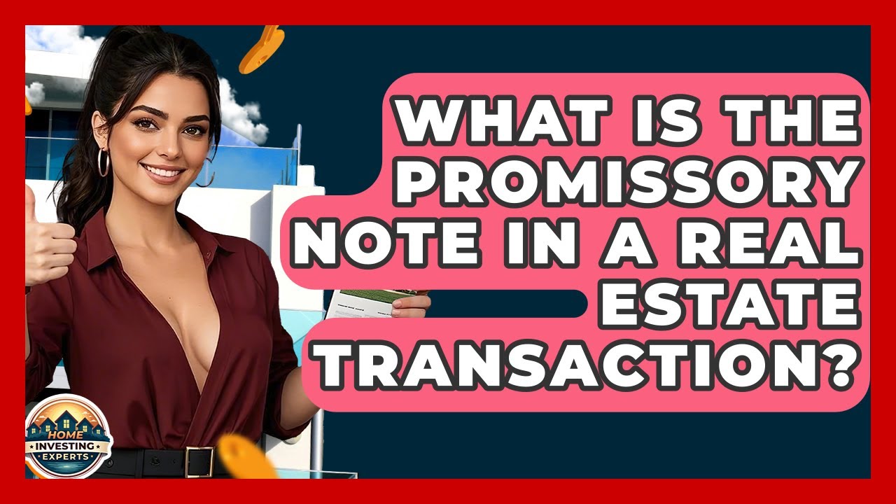 What Is The Promissory Note In A Real Estate Transaction? - Home ...