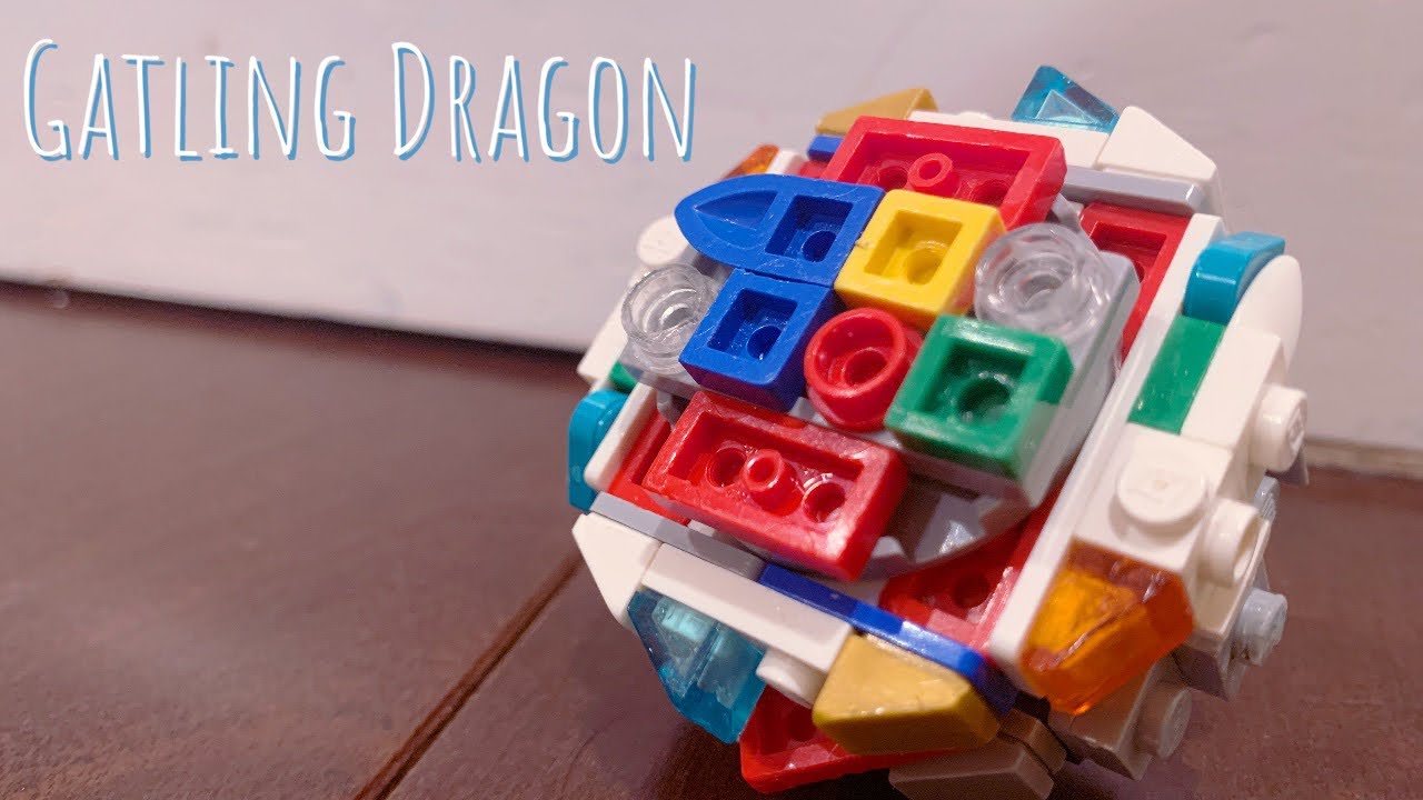 Gatling Dragon | Lego beyblades - YouTube