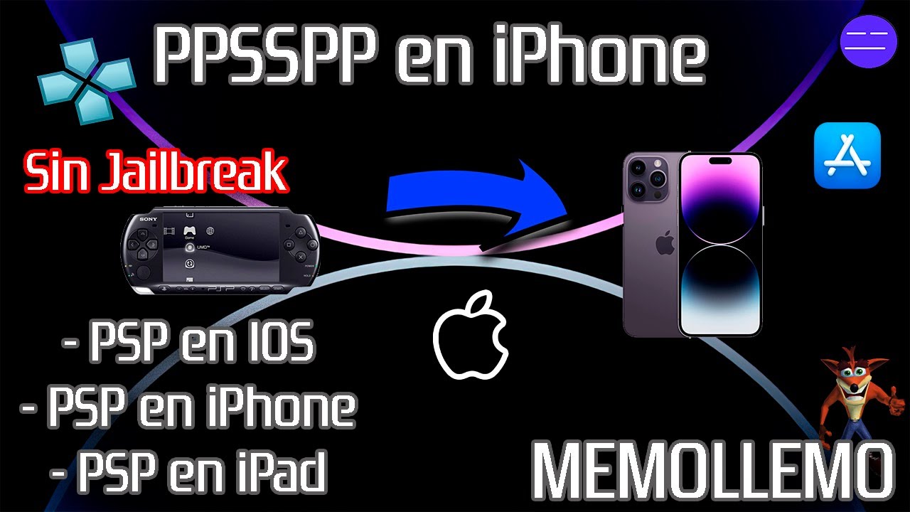 Juega PSP en tu iPhone/iPad | Desde la AppStore es Posible | - YouTube