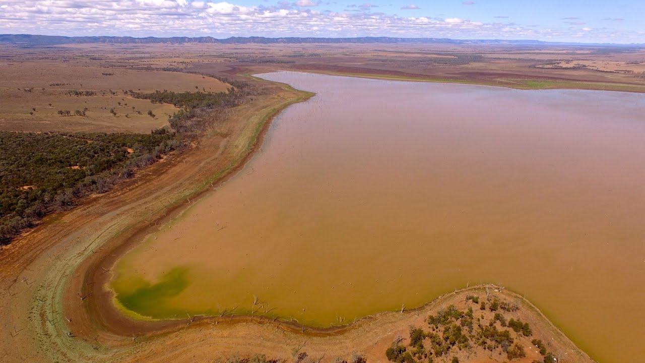 Lake Nuga Nuga - Spectacular Flyover - YouTube