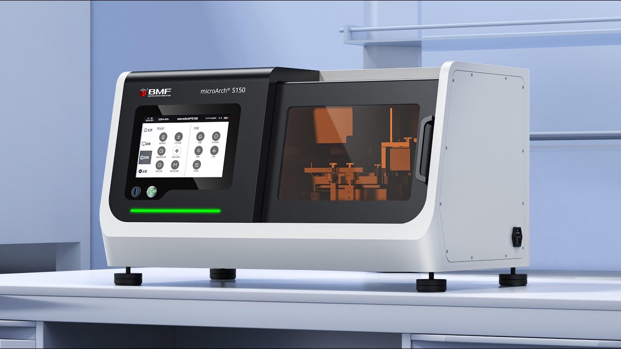 Introducing the microArch S150 (resolution: 25μm) - YouTube