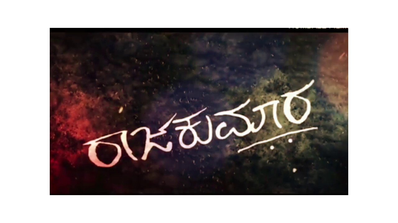 Official Puneeth Rajkumar's New Movie Rajkumara |First look teaser ...
