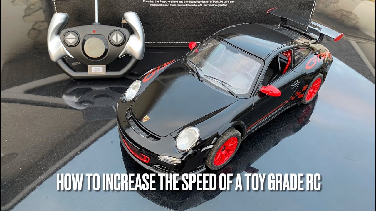 Easy Toy Grade Rc Speed Modification - YouTube