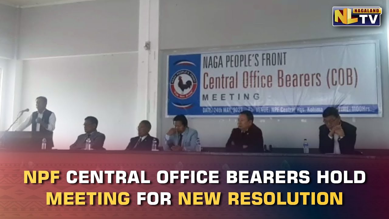 NPF CENTRAL OFFICE BEARERS HOLD MEETING FOR NEW RESOLUTION - YouTube