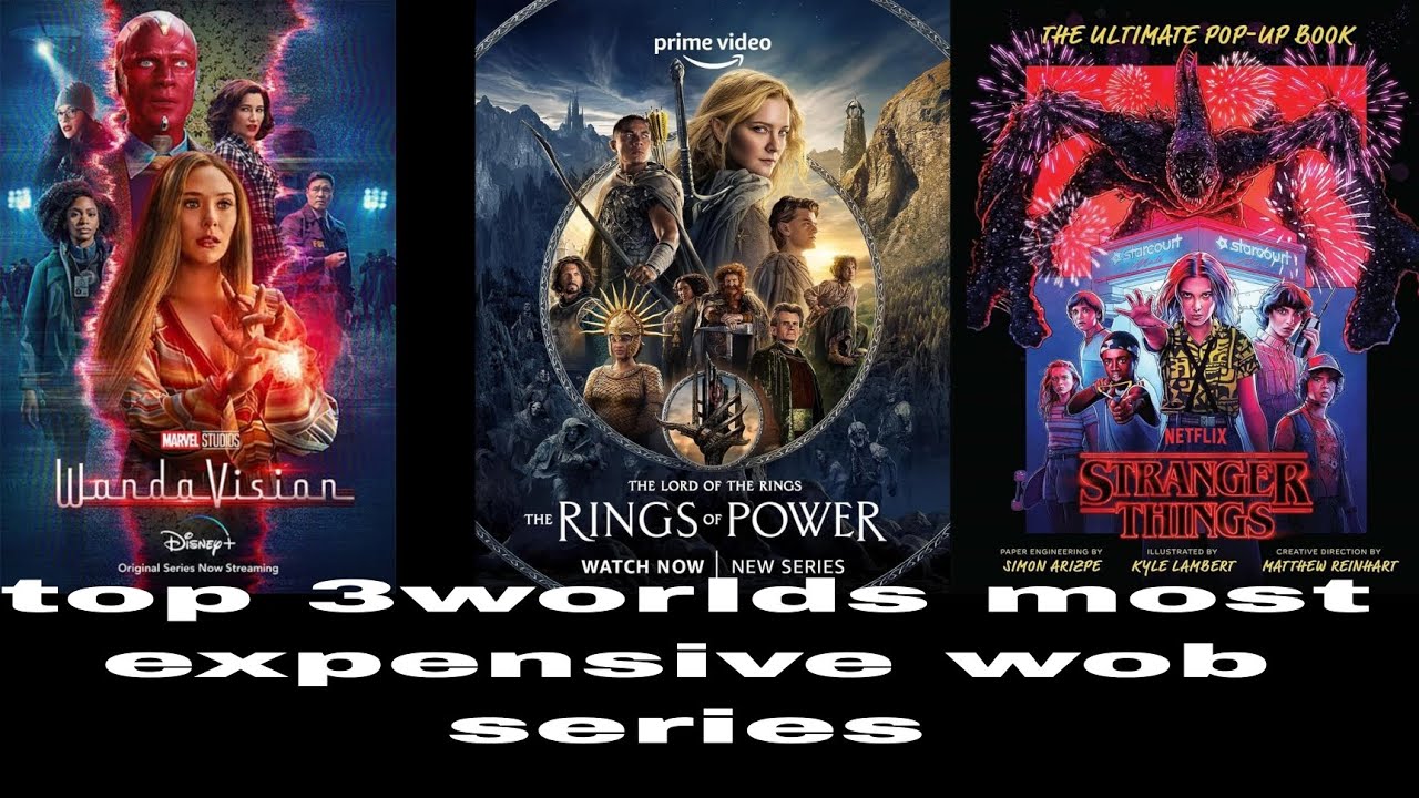 top 3 worlds most expensive wob series highest budget web shows - YouTube