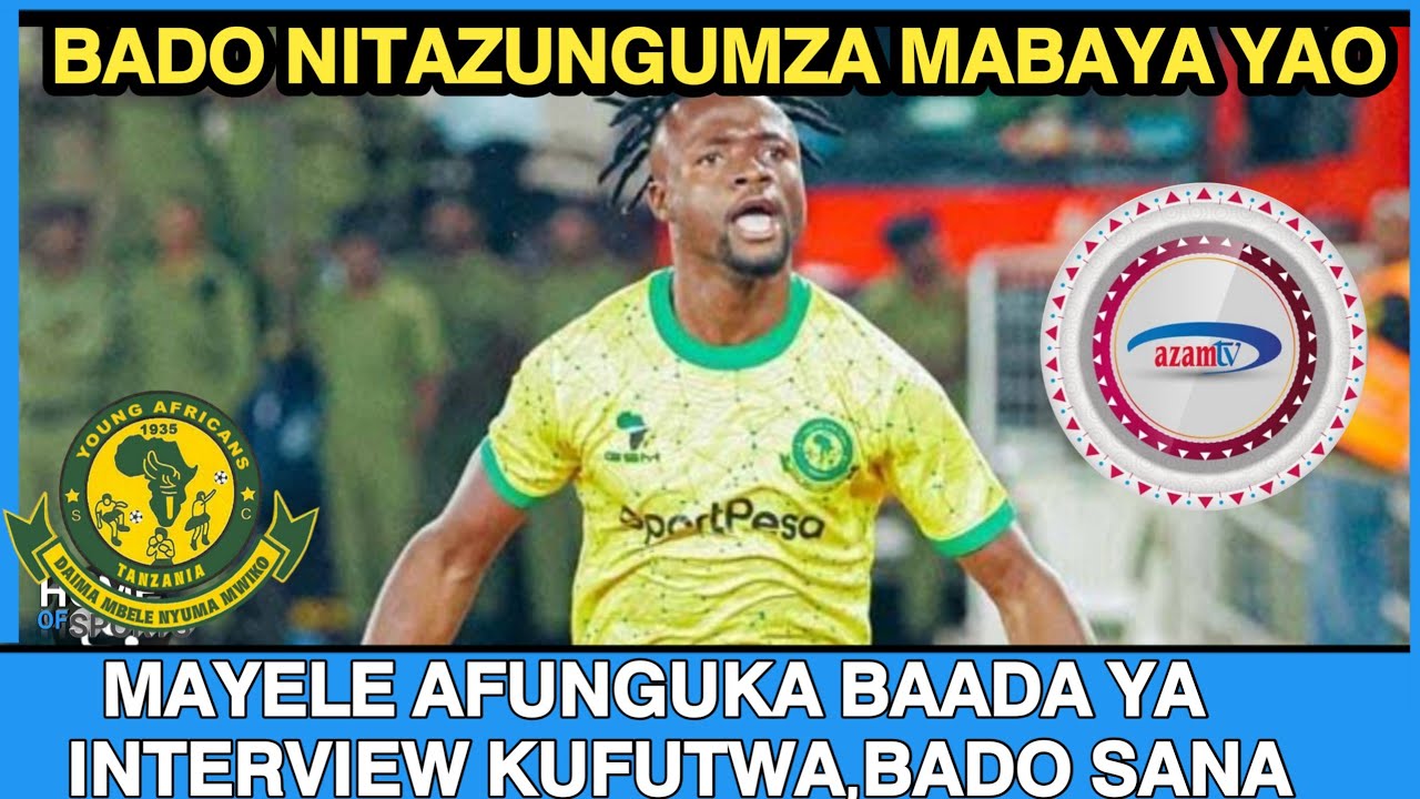 𝗛𝗨𝗬𝗨 𝗠𝗔𝗬𝗘𝗟𝗘 𝗔𝗡𝗔𝗧𝗔𝗙𝗨𝗧𝗔 𝗡𝗜𝗡𝗜 𝗞𝗪𝗔 𝗪𝗔𝗡𝗔𝗡𝗖𝗛𝗜#simba #yanga #simba - YouTube