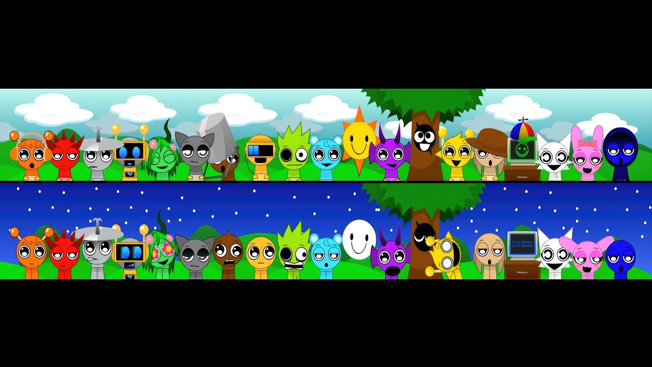 Incredibox Sprunki Baby all character together (New mod) - YouTube