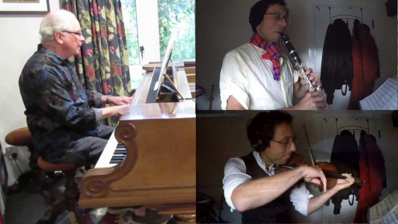 Tony Ryan & Jacob Keet play Brahms Hungarian Dance No. 5 in Lockdown ...