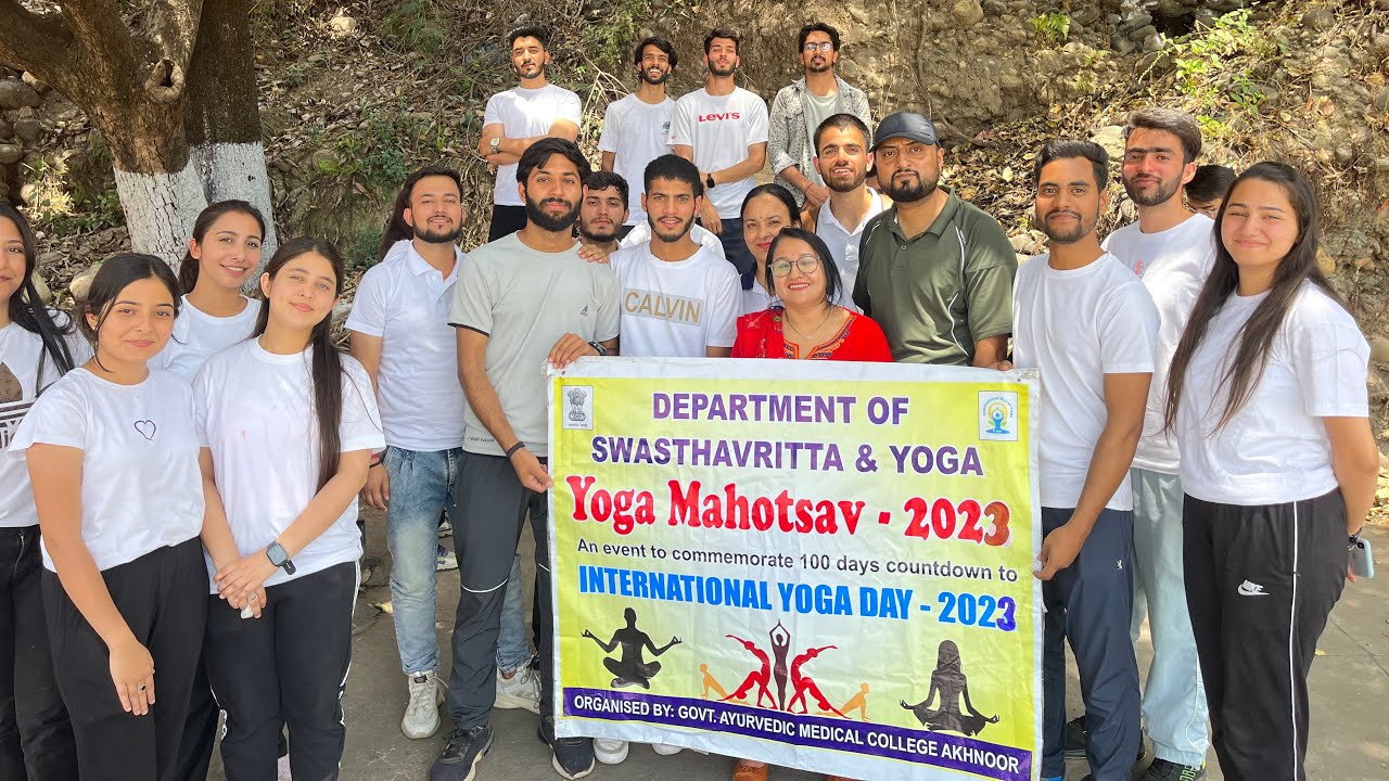 Yoga Awareness Camp at Jia Pota Akhnoor || Exploring Major Places in ...