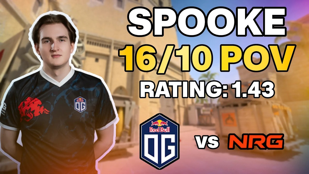 SPOOKE 16/10 POV vs NRG (Mirage) | BLAST.tv Austin Major 2025 Stage 1 ...
