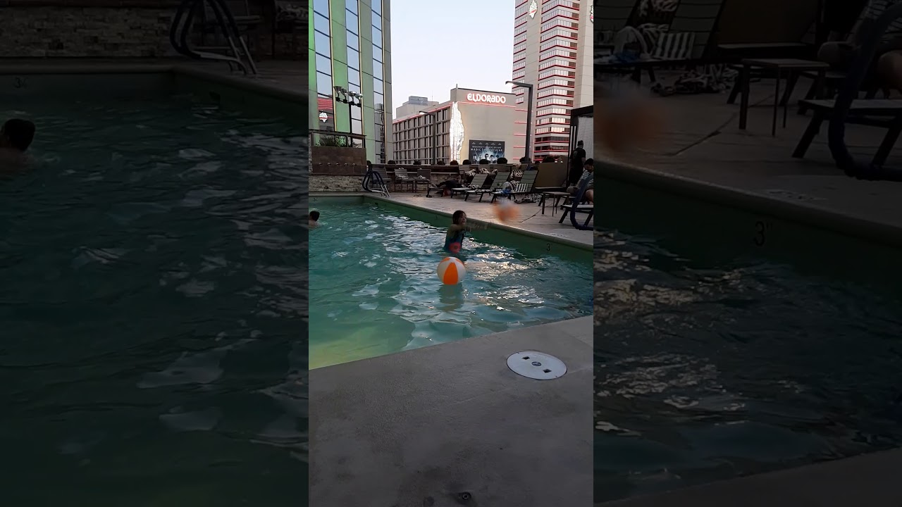 Reno 2019 silver legacy pool - YouTube