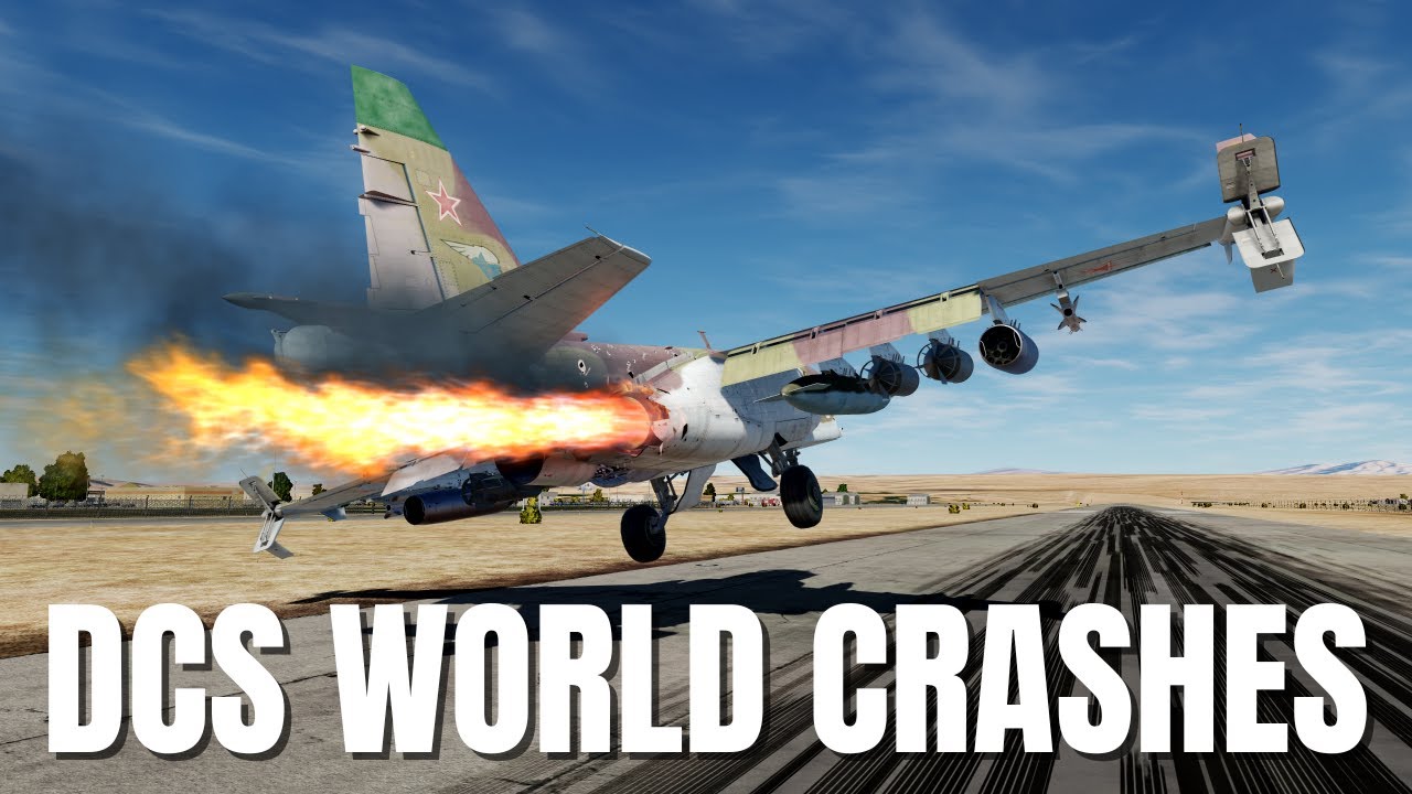 Airplane Crashes, Emergency Landings & Takedowns! V48 | DCS World ...