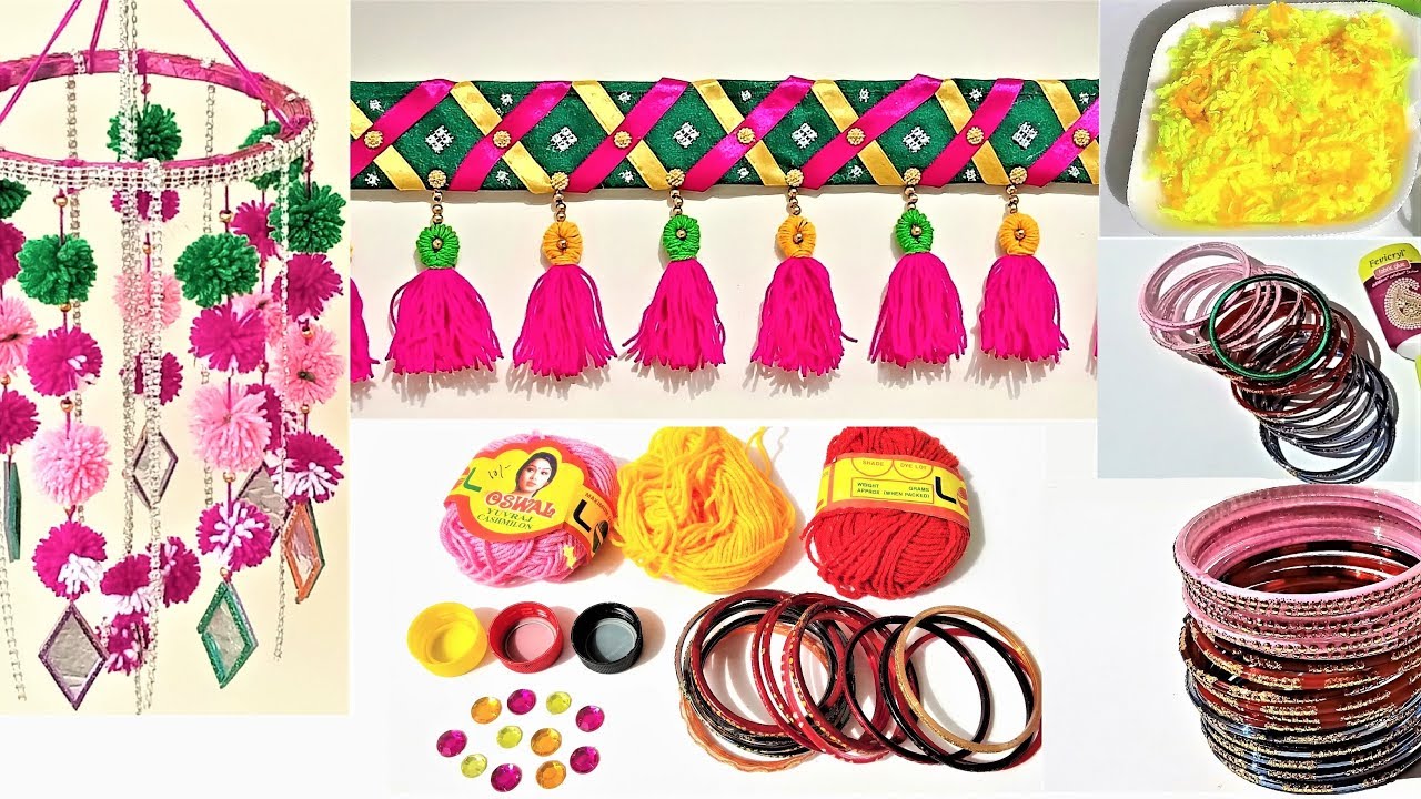 5 Awesome Wool Craft To Beautify Your Home | Easy Home Decor Ideas ...