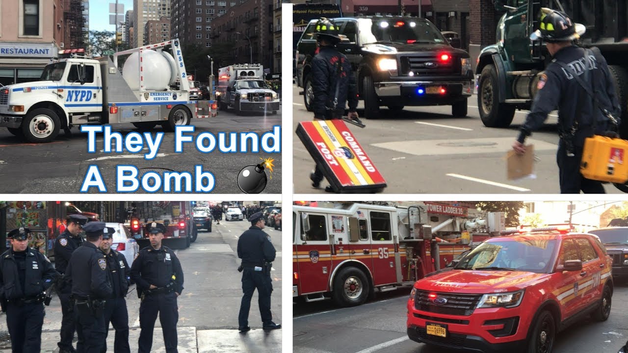 NYPD, FDNY, New York State Police & Federal Agencies Responding & On ...