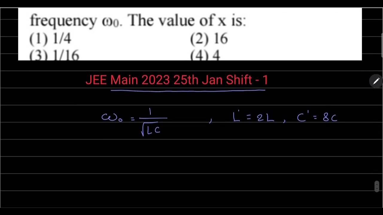 In an LC oscillator, if values of inductance and capacitance becomes twice and eight times ...