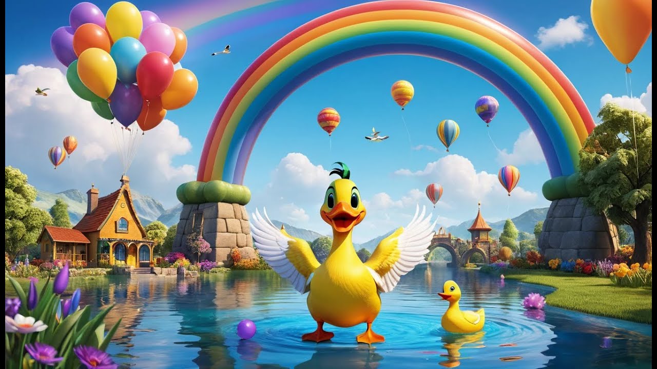 Ducky Flappy Wings Go Flap Flap Flap | Fun Duckling Song for Toddlers ...