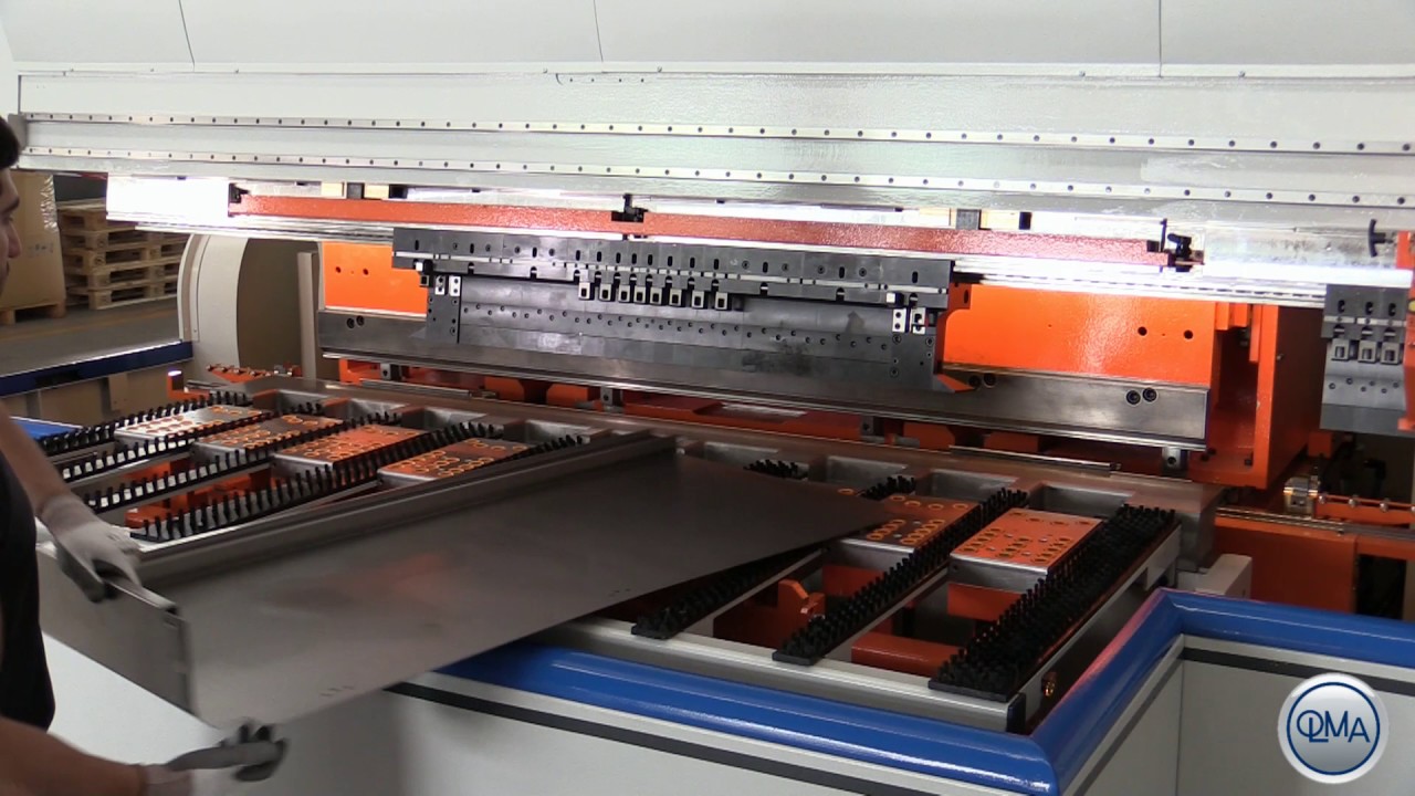 ACbend Panel Bending Machine by OLMA - YouTube