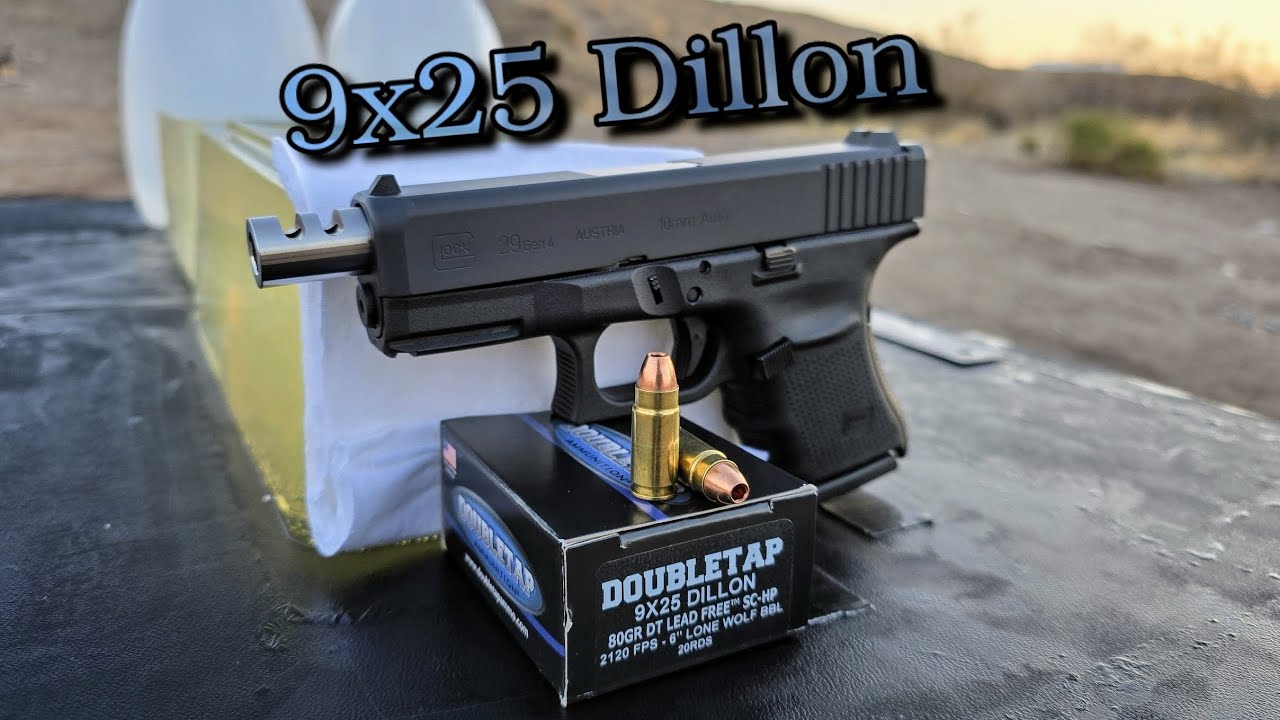 9x25mm Dillon DoubleTap SC-HP (Solid Copper HP) - YouTube