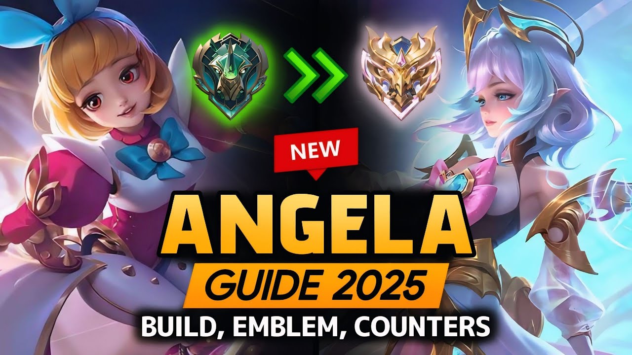 Angela Guide 2025: New Best Build, Emblem, Hero Counters | Mobile ...