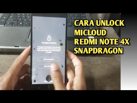 CARA UNLOCK MI CLOUD REDMI NOTE 4X (MIDO) - YouTube