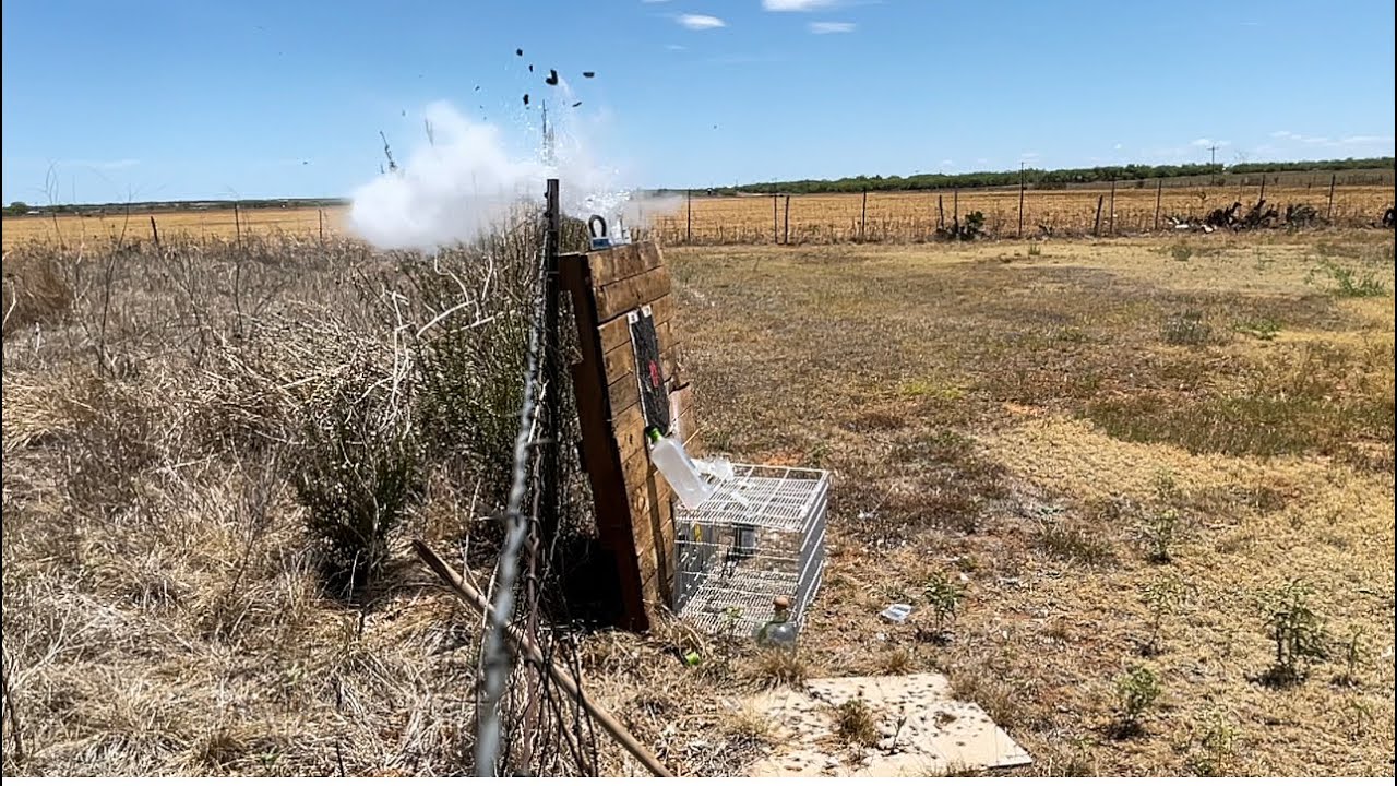 SLOW-MO Bottle Demolition Video!!! (Target Practice) - YouTube