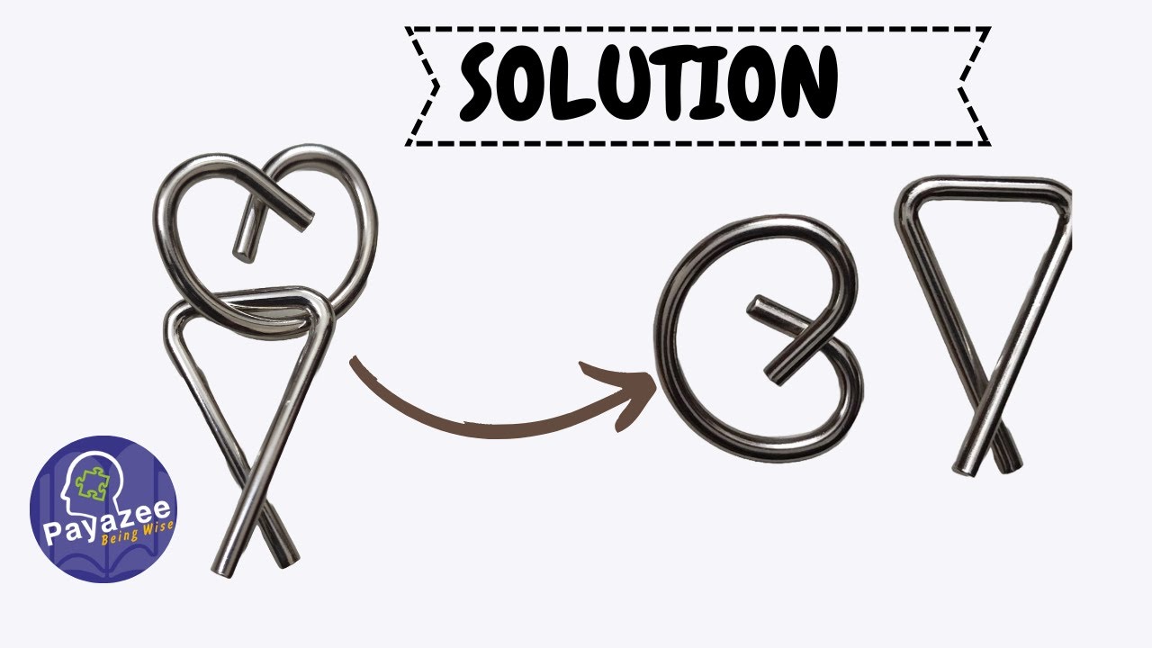 B T loop metal wire puzzle or T loop metal wire puzzle | Puzzle Solved ...