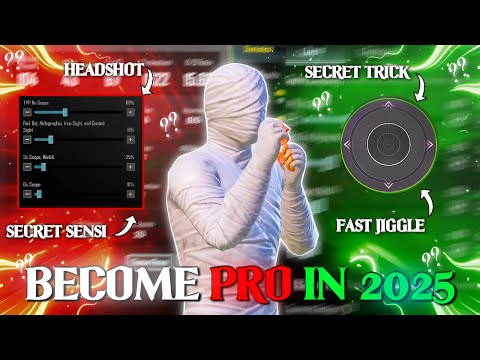 How to Become a PRO in PUBG Mobile 2025 | Ultimate Tips, Secrets & Sensitivity Guide