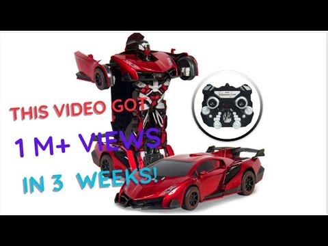 RC robot deformation car stunt😱😱😱😱😱stunt - YouTube