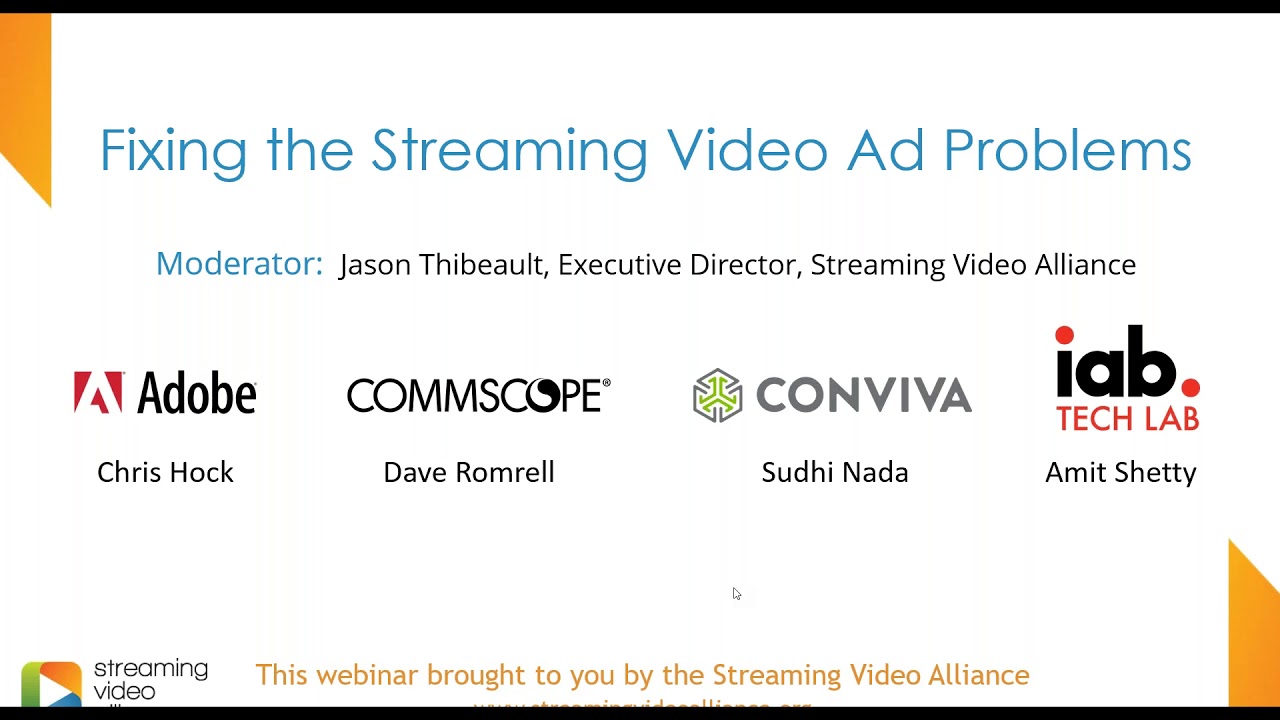 Fixing the Streaming Video Ad Problems - YouTube