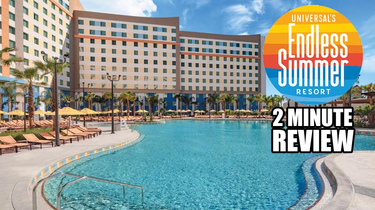 Universal's Endless Summer Resort Tour || Orlando Florida || 2 Minute ...