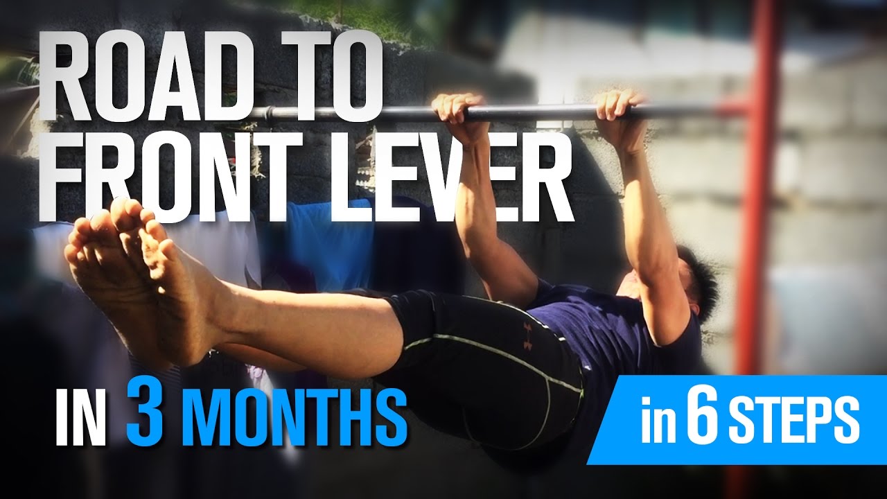 Front Lever Tutorial (My 3 Months Progression) - YouTube