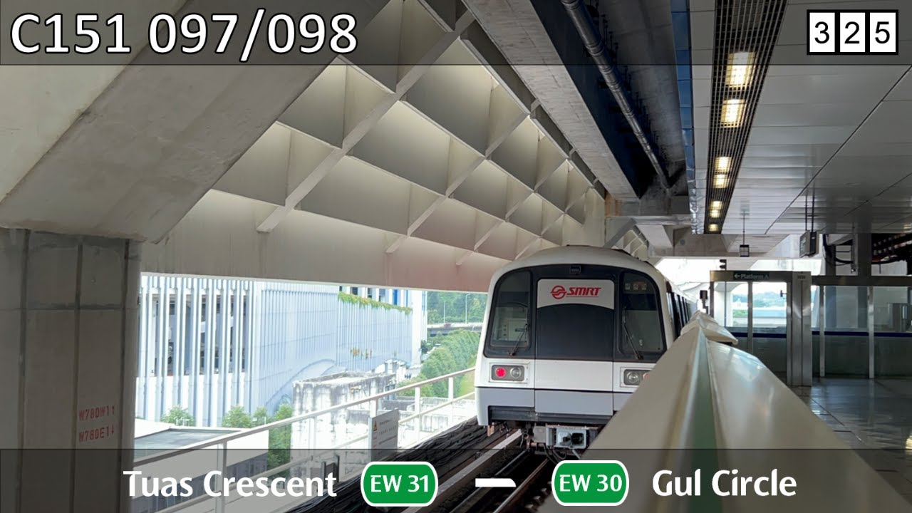 [Retired][SMRT] KHI C151 ~ 097/098 EW31 Tuas Crescent → EW30 Gul Circle ...