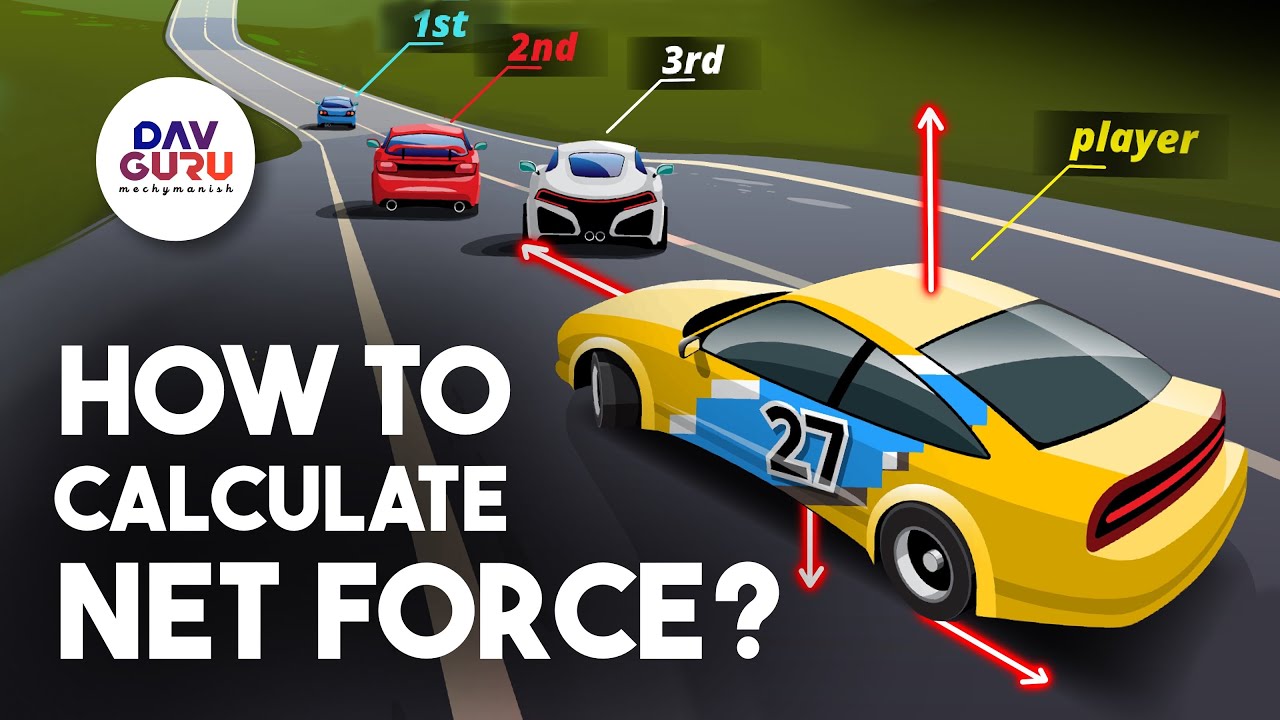 How to Calculate Net Force from FBD..? 🚗 ️ - YouTube