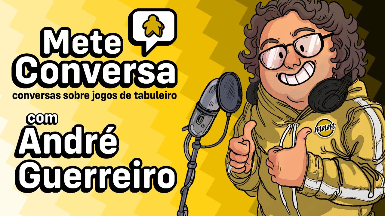 Mete Conversa - com André Guerreiro | 40secondgames - YouTube
