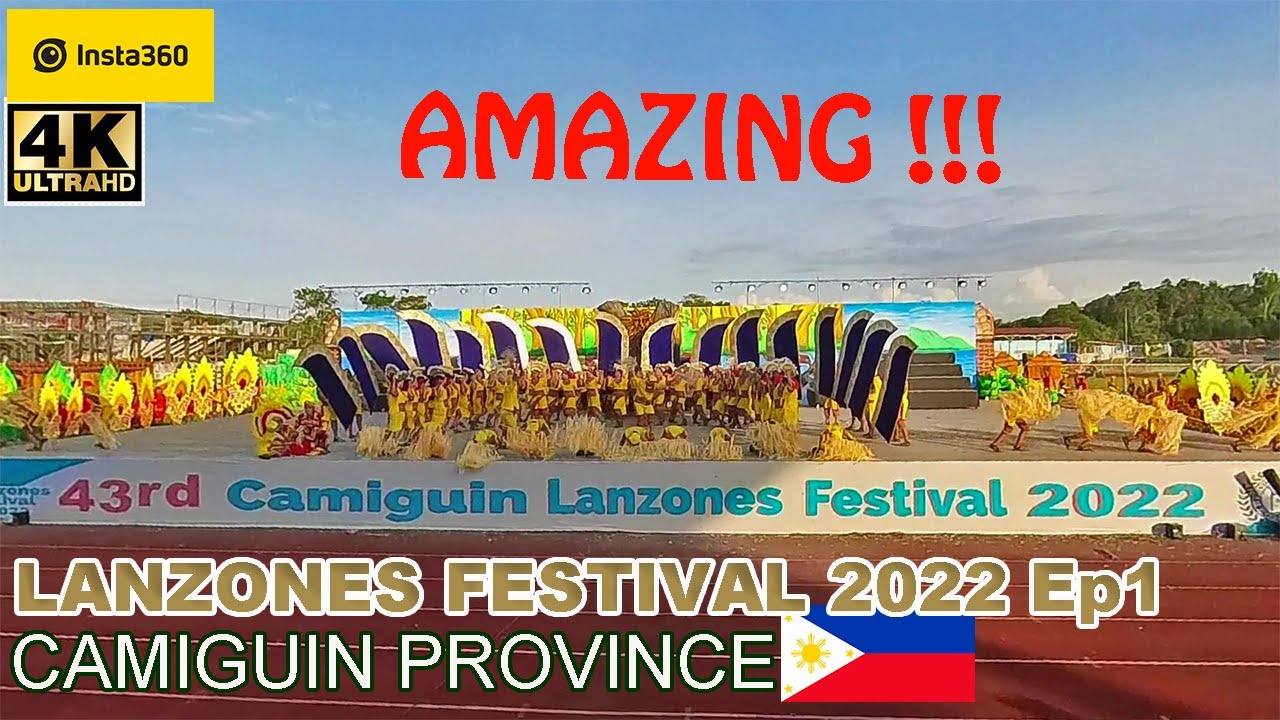 LANZONES FESTIVAL 2022 Ep1 #CAMIGUIN #insta360x3 #festival - YouTube