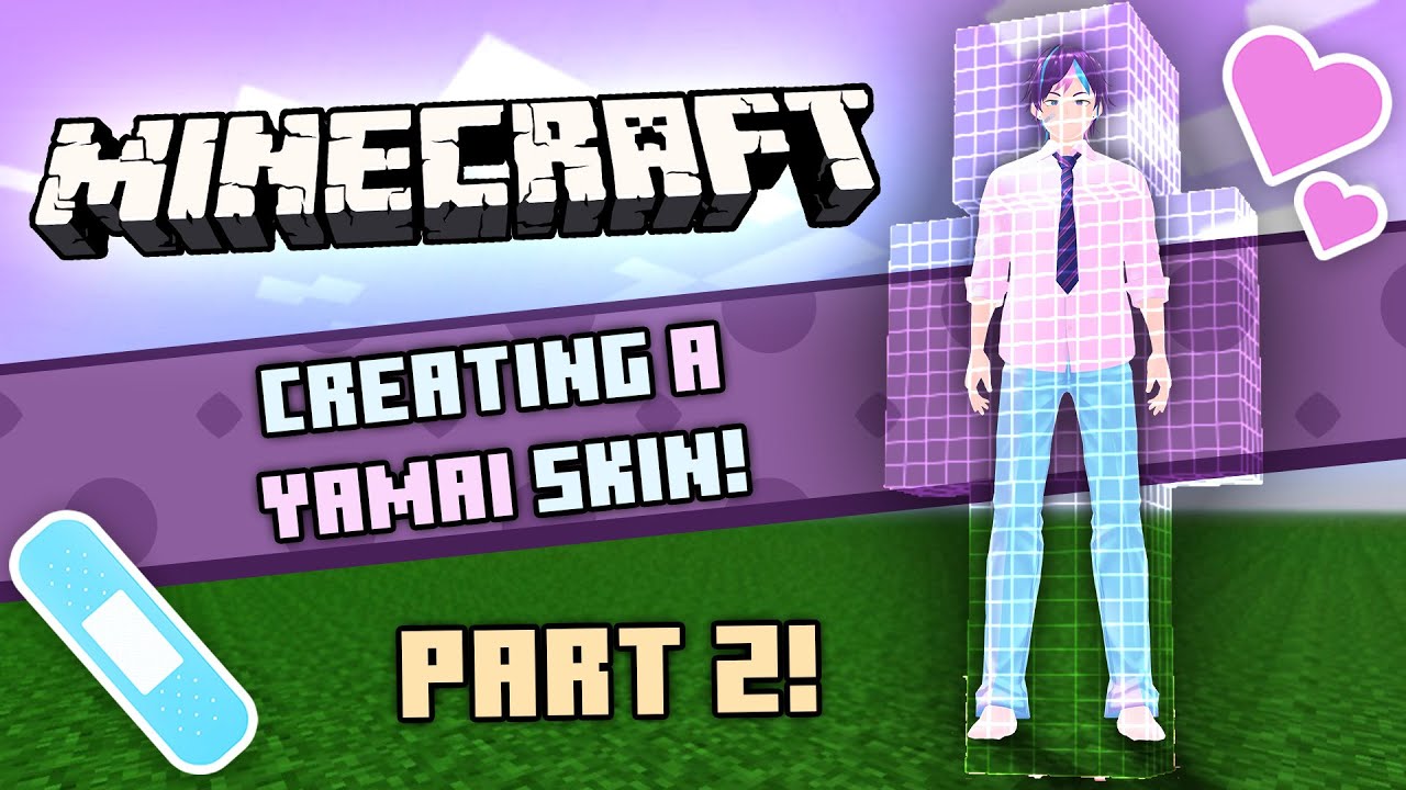 Creating a Yamai Minecraft Skin! 🩹 - YouTube